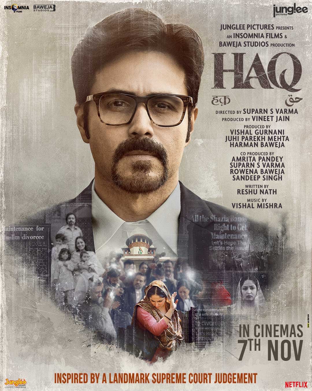 Haq Movie Poster & Photos | Haq Movie Location Pics | Haq Bollywood ...