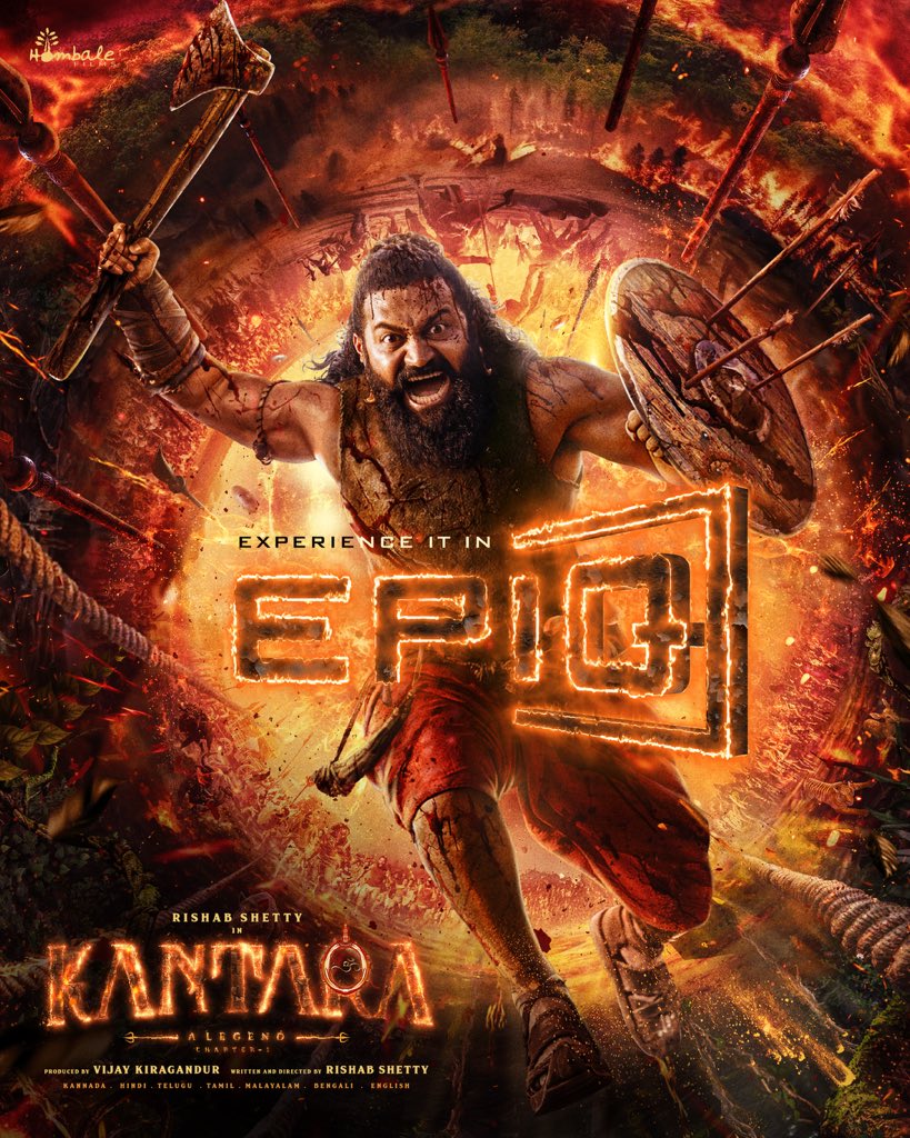 Kantara A Legend Chapter 1 Movie Poster & Photos | Kantara A Legend ...