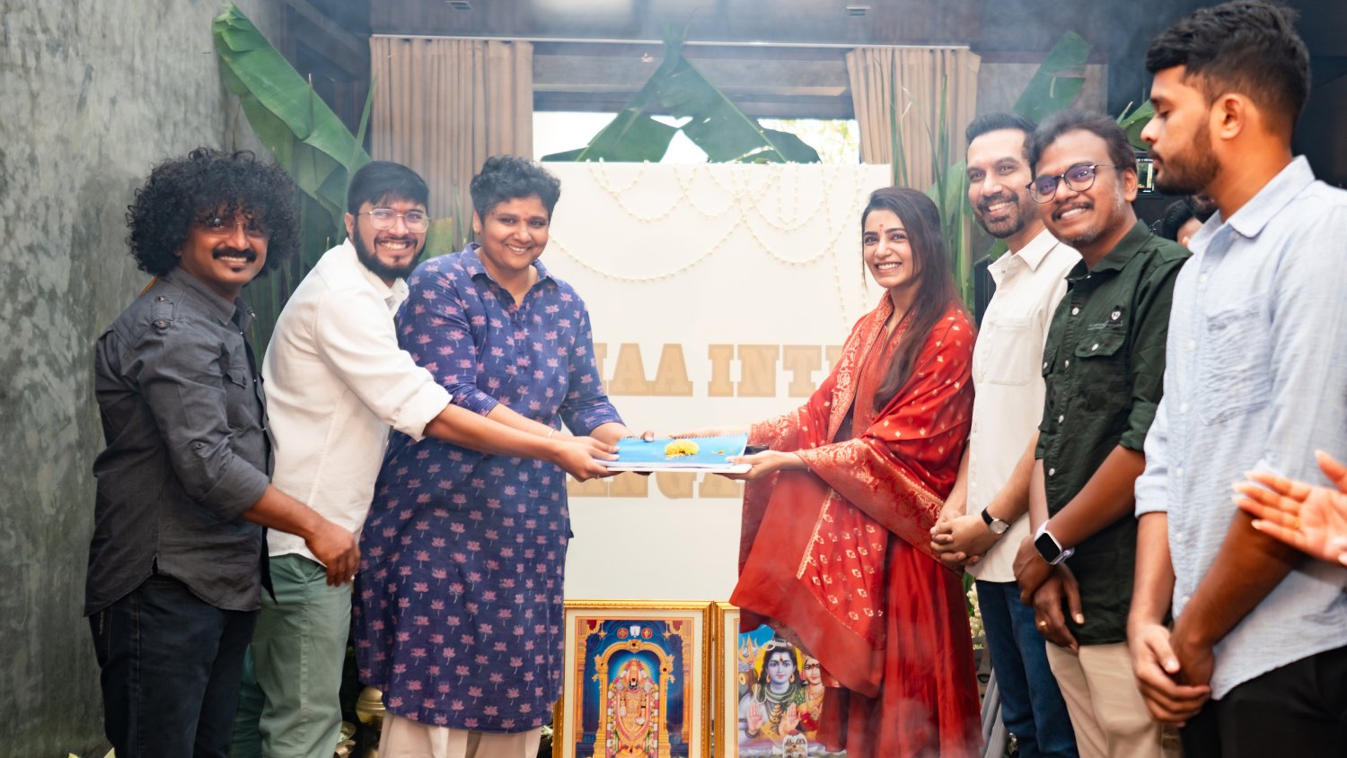 Maa Inti Bangaram Movie Launched with Pooja Ceremony | Samantha Ruth Prabhu Announces Maa Inti ...