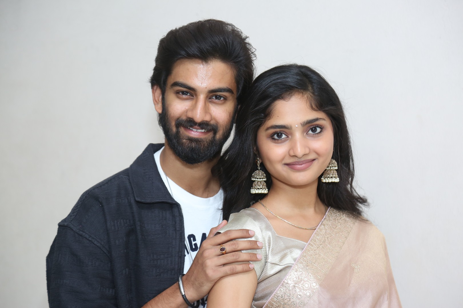 Premistunnaa Movie Press Meet Stills Featuring Sathvik Varma & Preeti ...