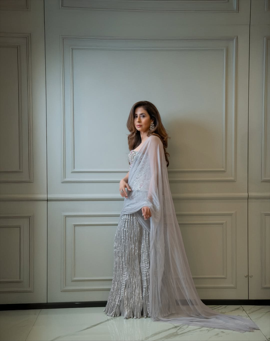 Urmila Matondkar’s Stunning Silver Look Redefines Elegance | Timeless Glamour: Urmila Matondkar ...
