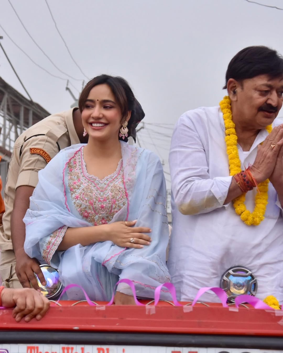 Neha Sharma Leads Campaign Push as Father Battles Tight Bhagalpur Race ...