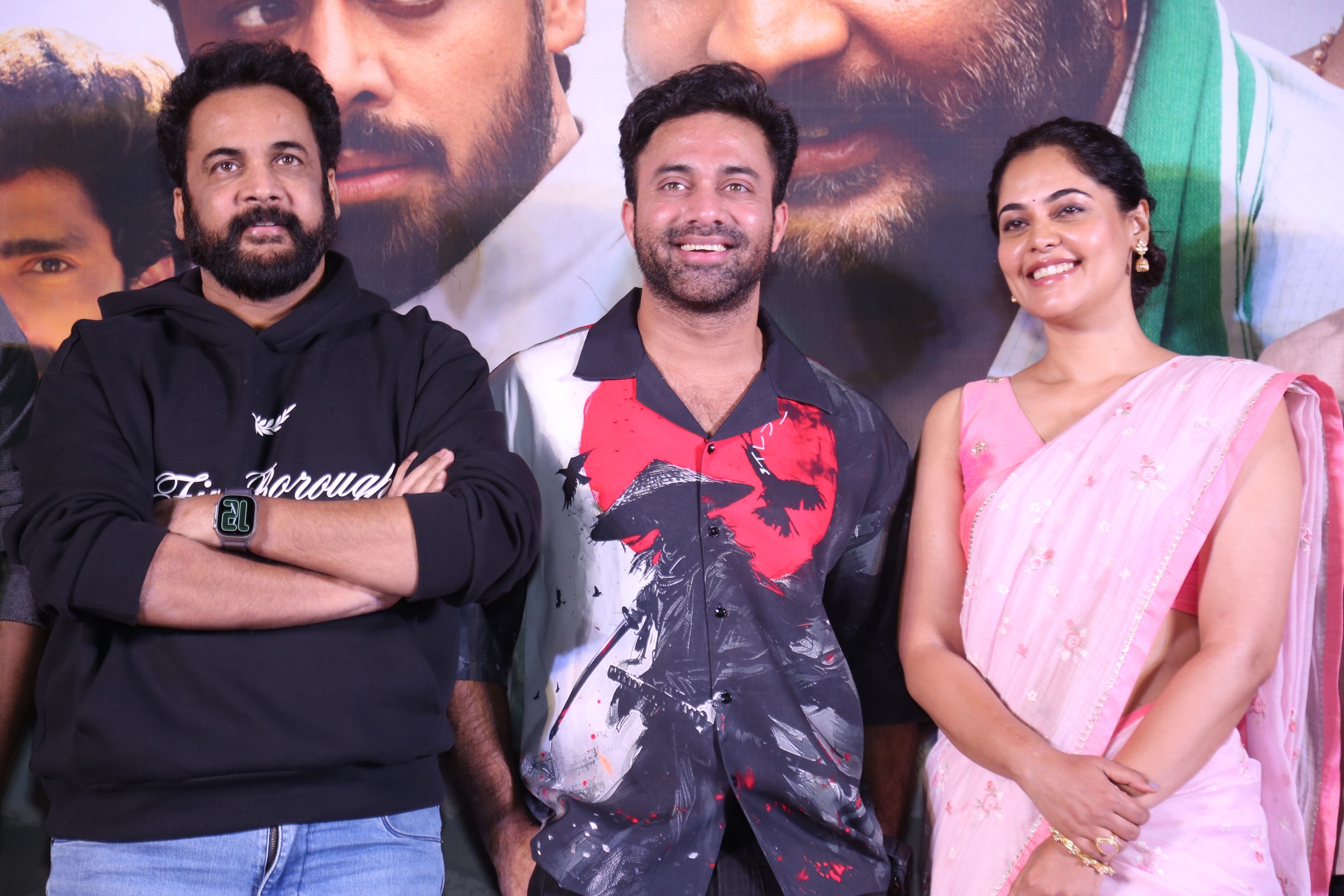 Dhandoraa Teaser Launch Stills: Shivaji, Navdeep & Cast Shine ...