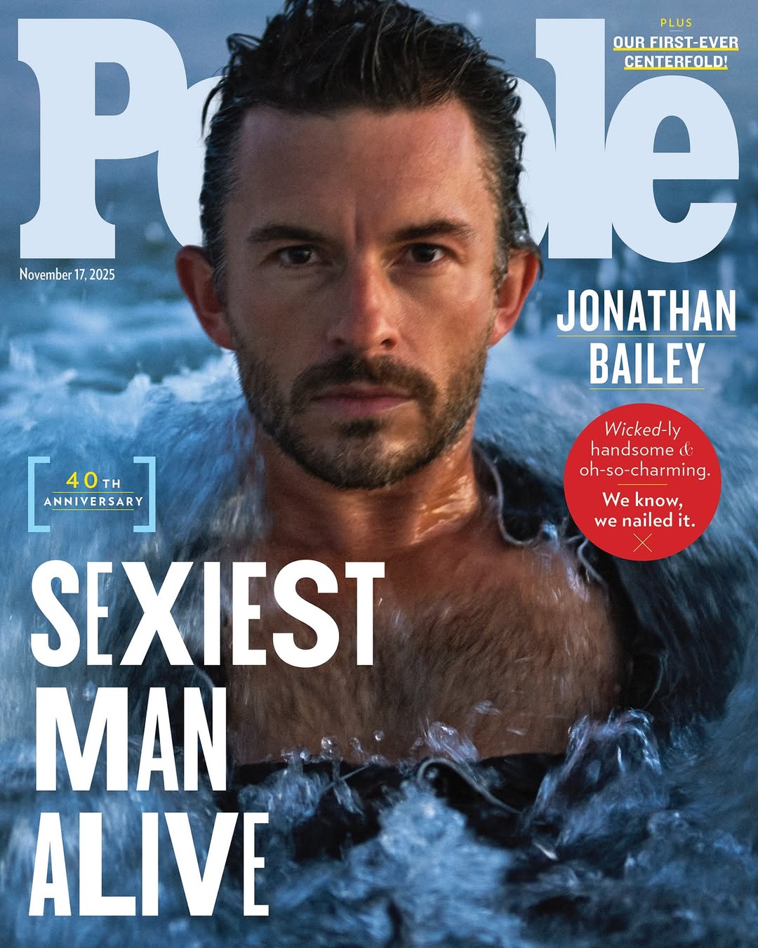 Jonathan Bailey Crowned People’s Sexiest Man Alive 2025 | Bridgerton Star Jonathan Bailey ...