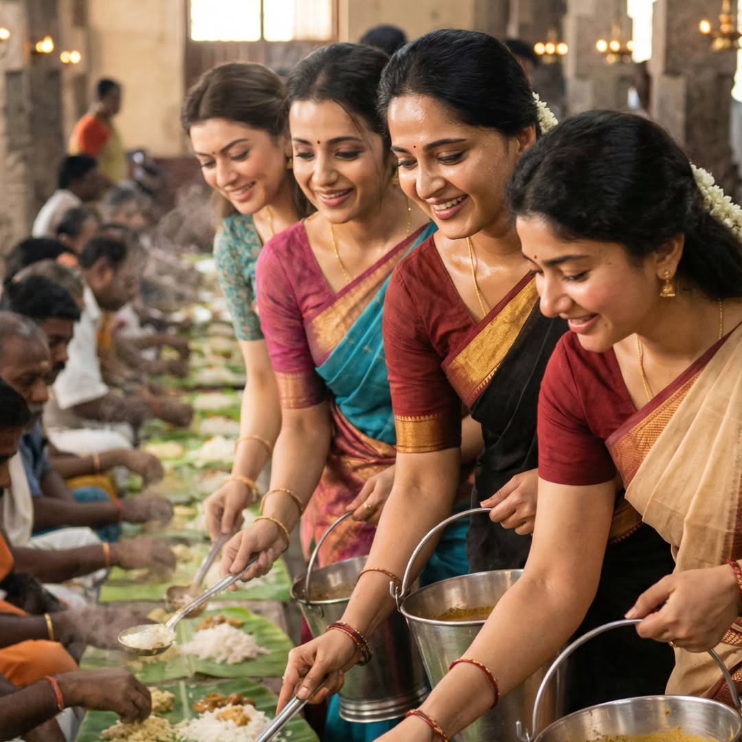 ப்பா. . பார்க்கவே கண்கொள்ளா காட்சி.. வயலில் நாத்து நடும் நடிகைகள் ...