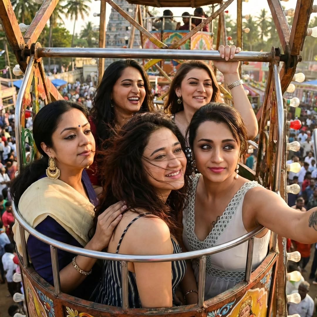 ப்பா. . பார்க்கவே கண்கொள்ளா காட்சி.. வயலில் நாத்து நடும் நடிகைகள்.. கபடி, ராட்டினம் வேறலெவல் ஏஐ ...