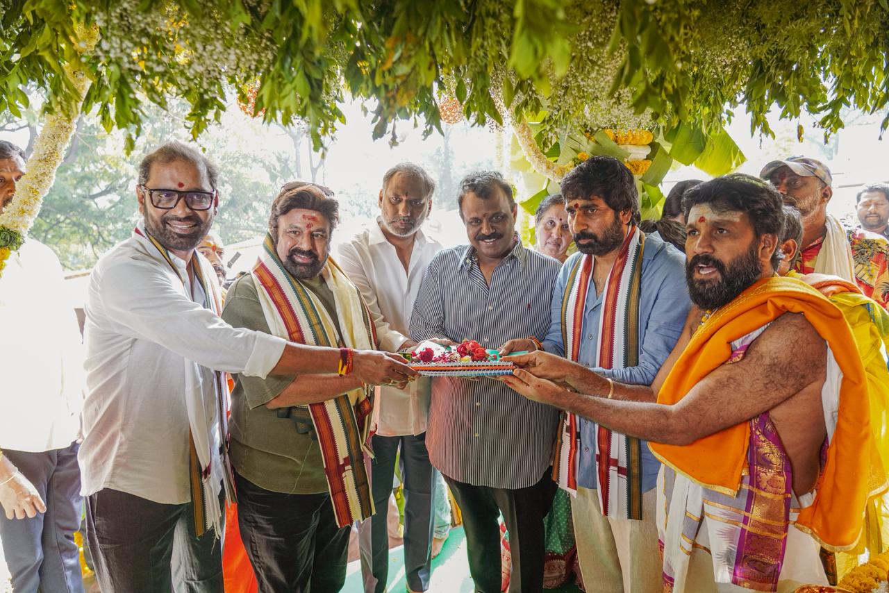 NBK 111 Launched with Grand Pooja Ceremony | Nandamuri Balakrishna’s ...