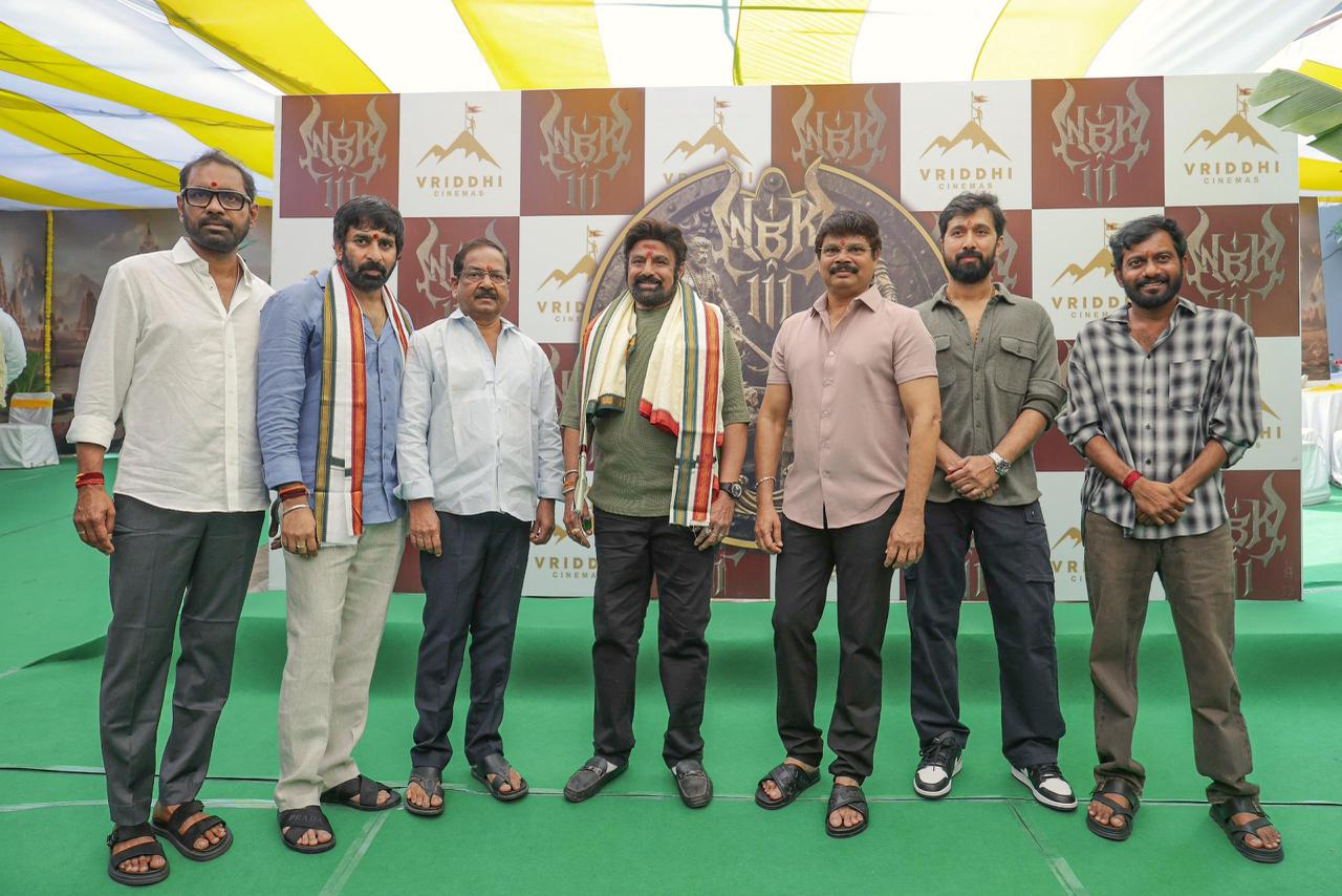 NBK 111 Launched with Grand Pooja Ceremony | Nandamuri Balakrishna’s ...