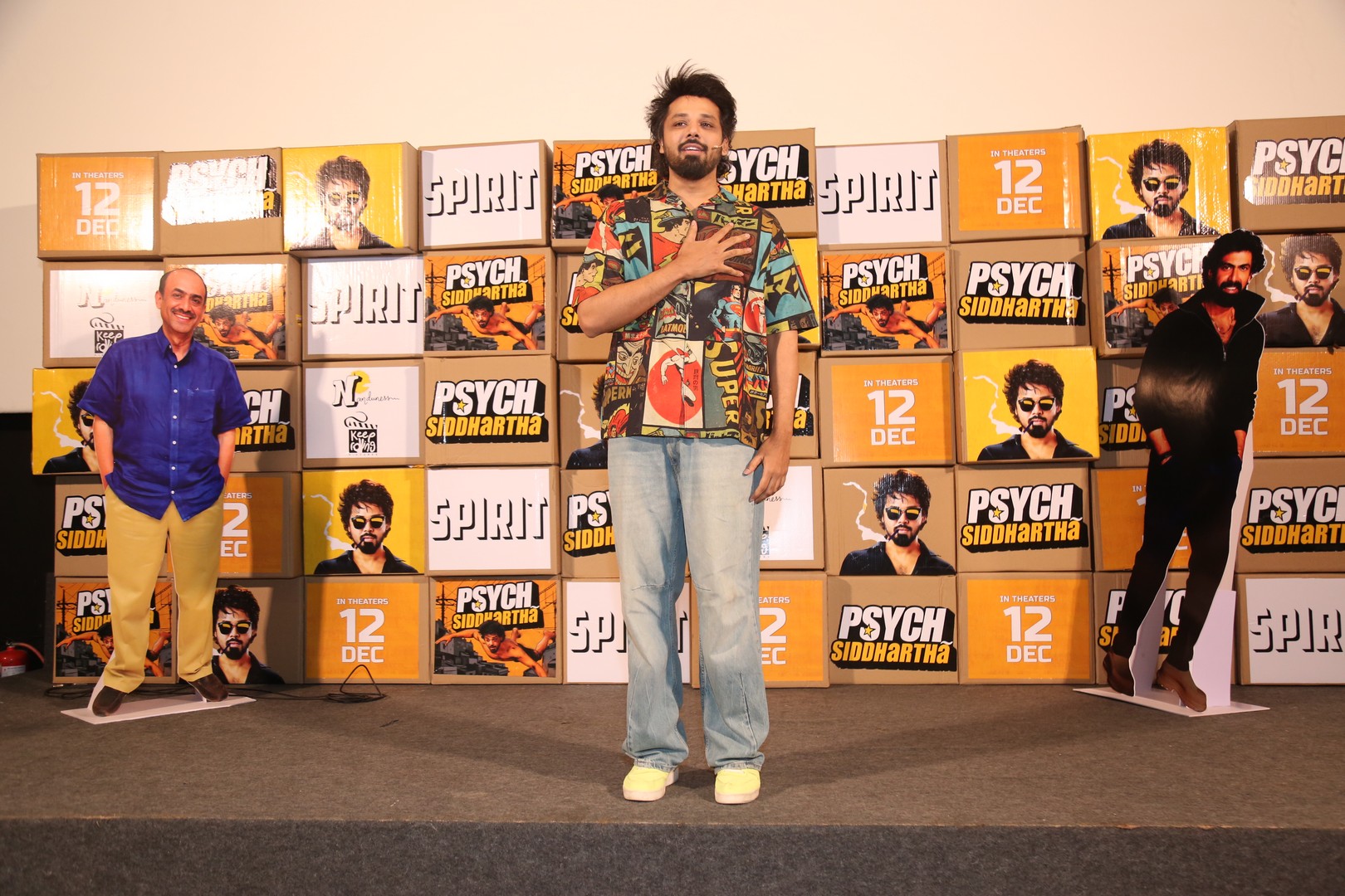 Psych Siddhartha Movie Press Meet Stills – Shree Nandu & Team | Psych ...