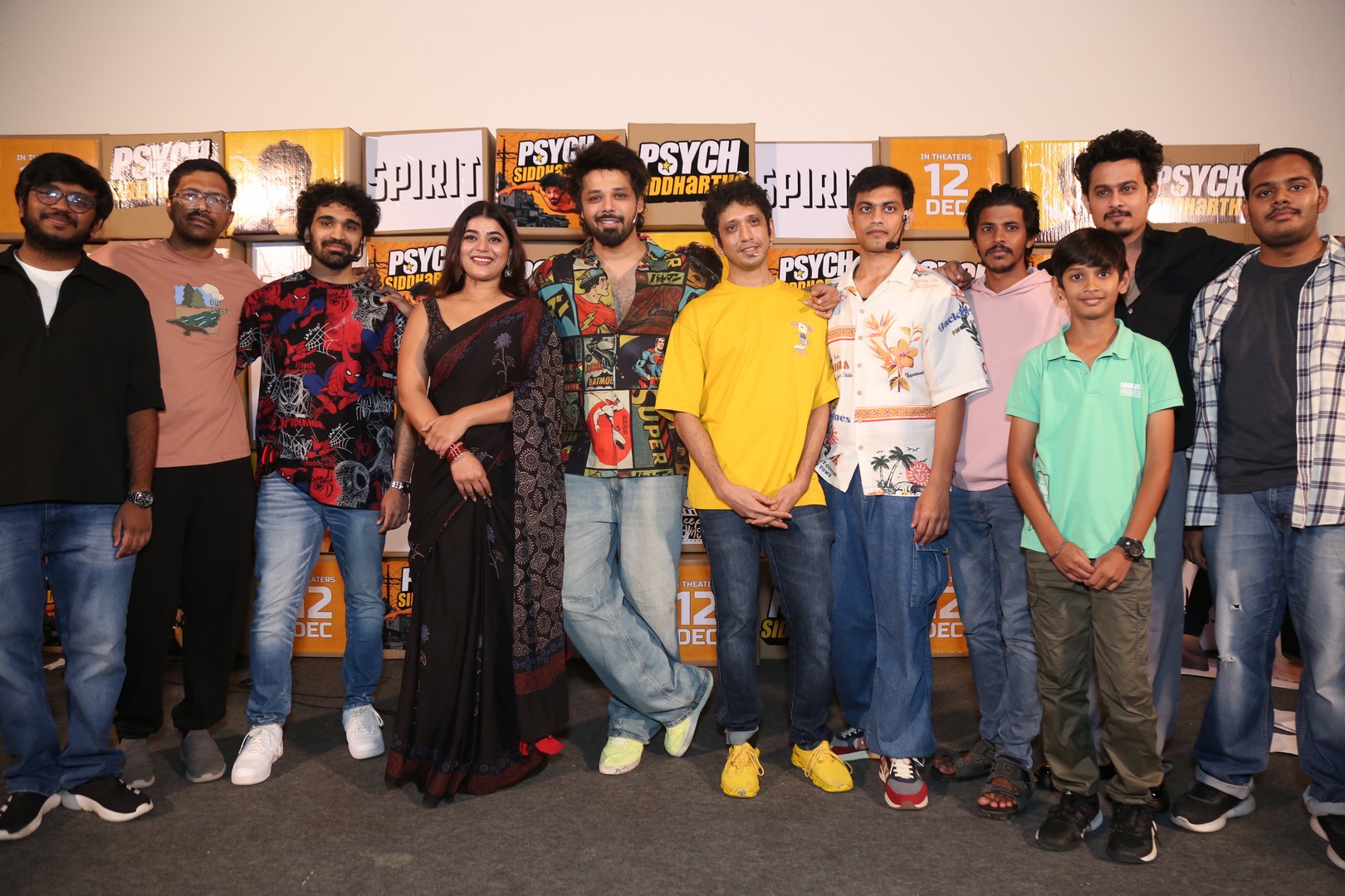 Psych Siddhartha Movie Press Meet Stills – Shree Nandu & Team | Psych ...