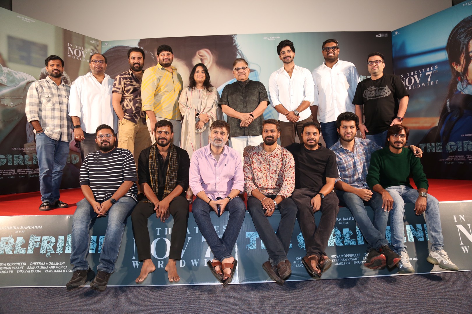 Rashmika Mandanna Shines at The Girlfriend Press Meet | The Girlfriend ...