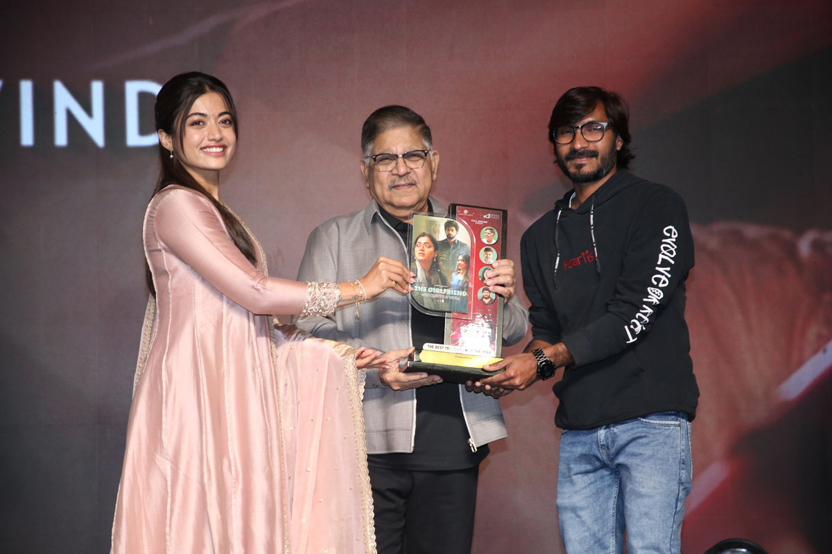 The Girlfriend Movie Success Meet: Rashmika Mandanna Shines Bright ...