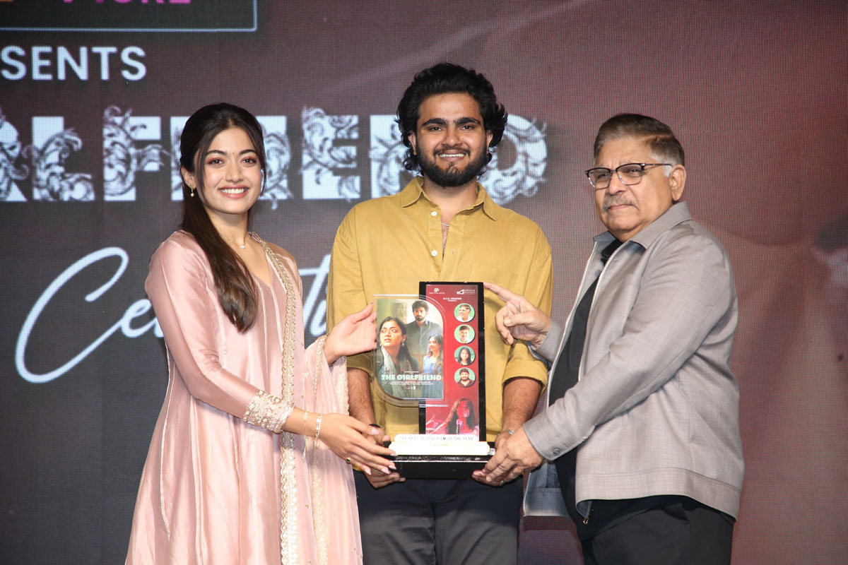 The Girlfriend Movie Success Meet: Rashmika Mandanna Shines Bright ...