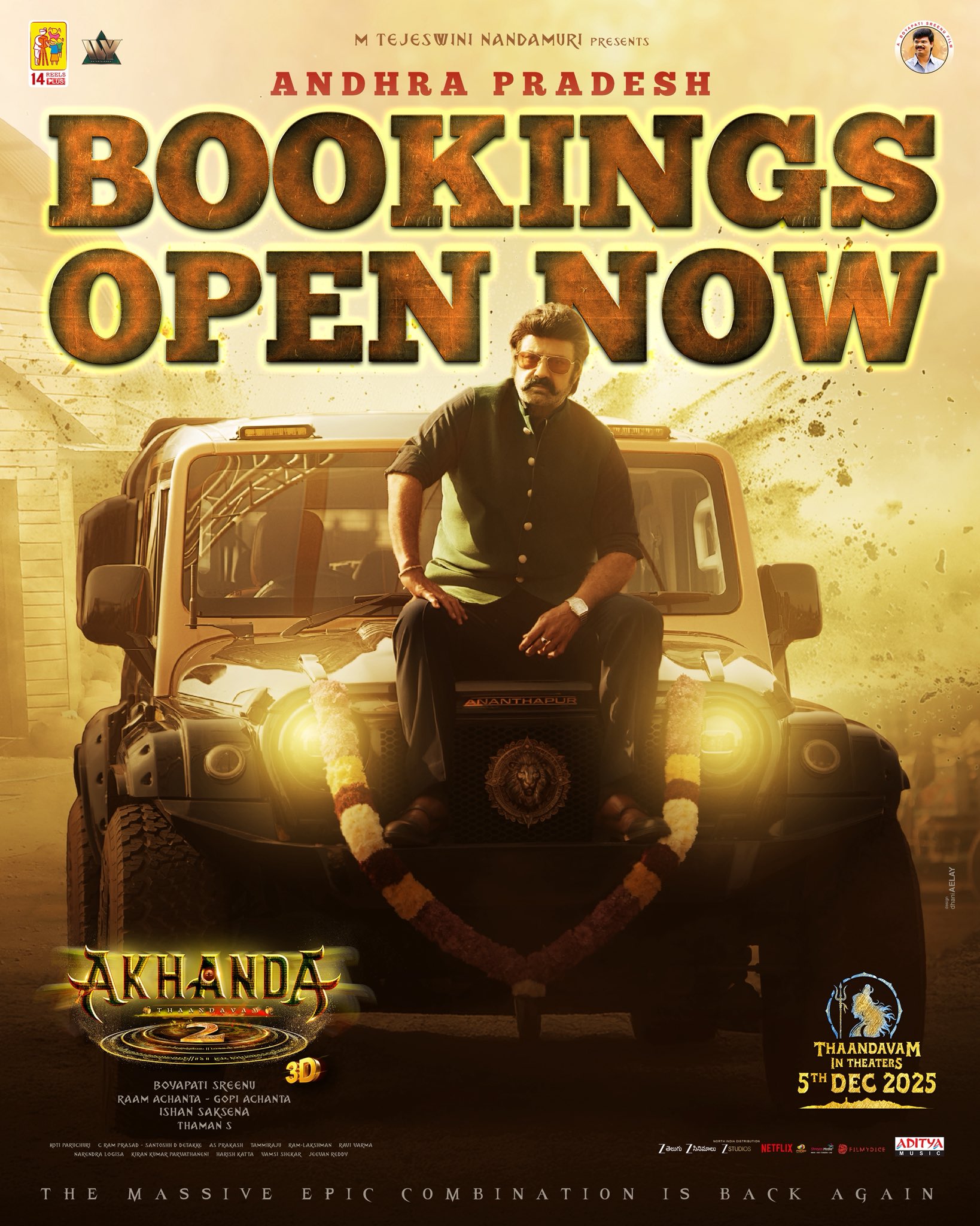 Akhanda 2 Movie Poster & Photos | Akhanda 2 Movie Location Pics ...