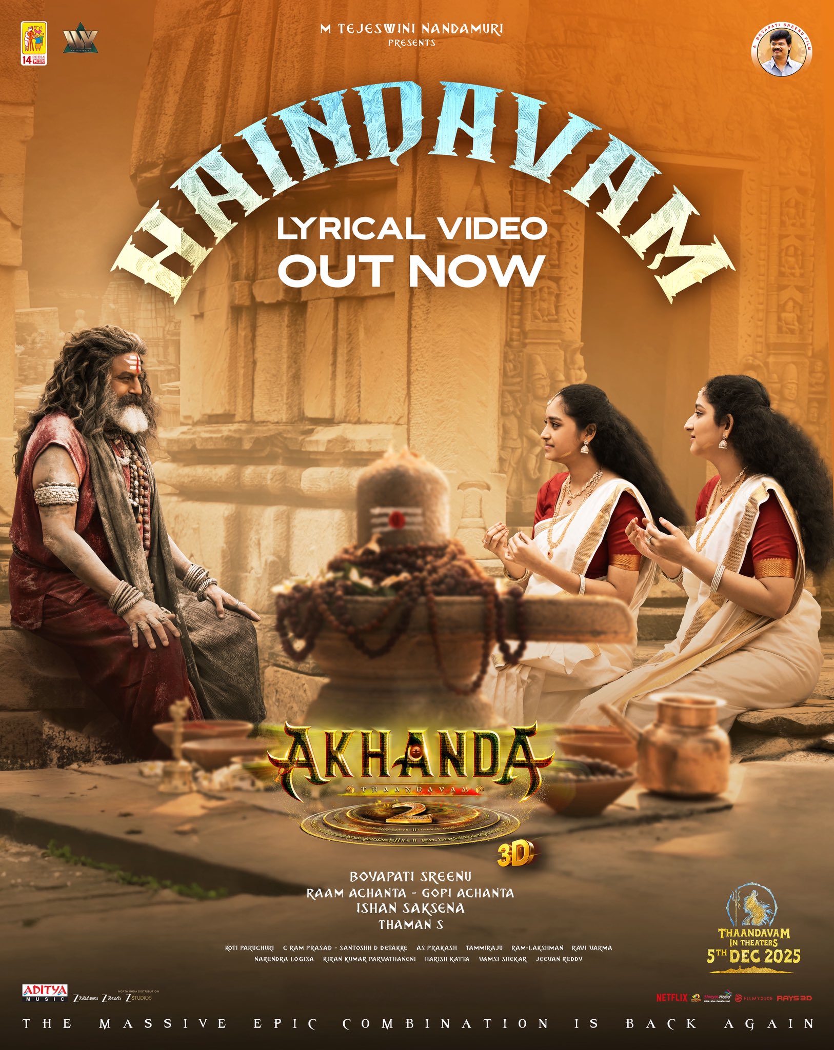 Akhanda 2 Movie Poster & Photos | Akhanda 2 Movie Location Pics ...