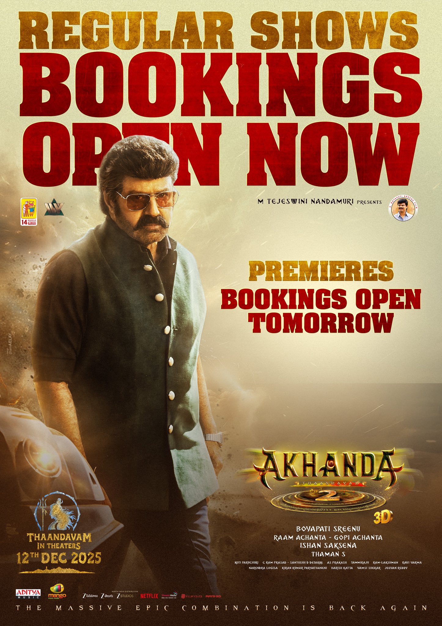 Akhanda 2 Movie Poster & Photos | Akhanda 2 Movie Location Pics ...