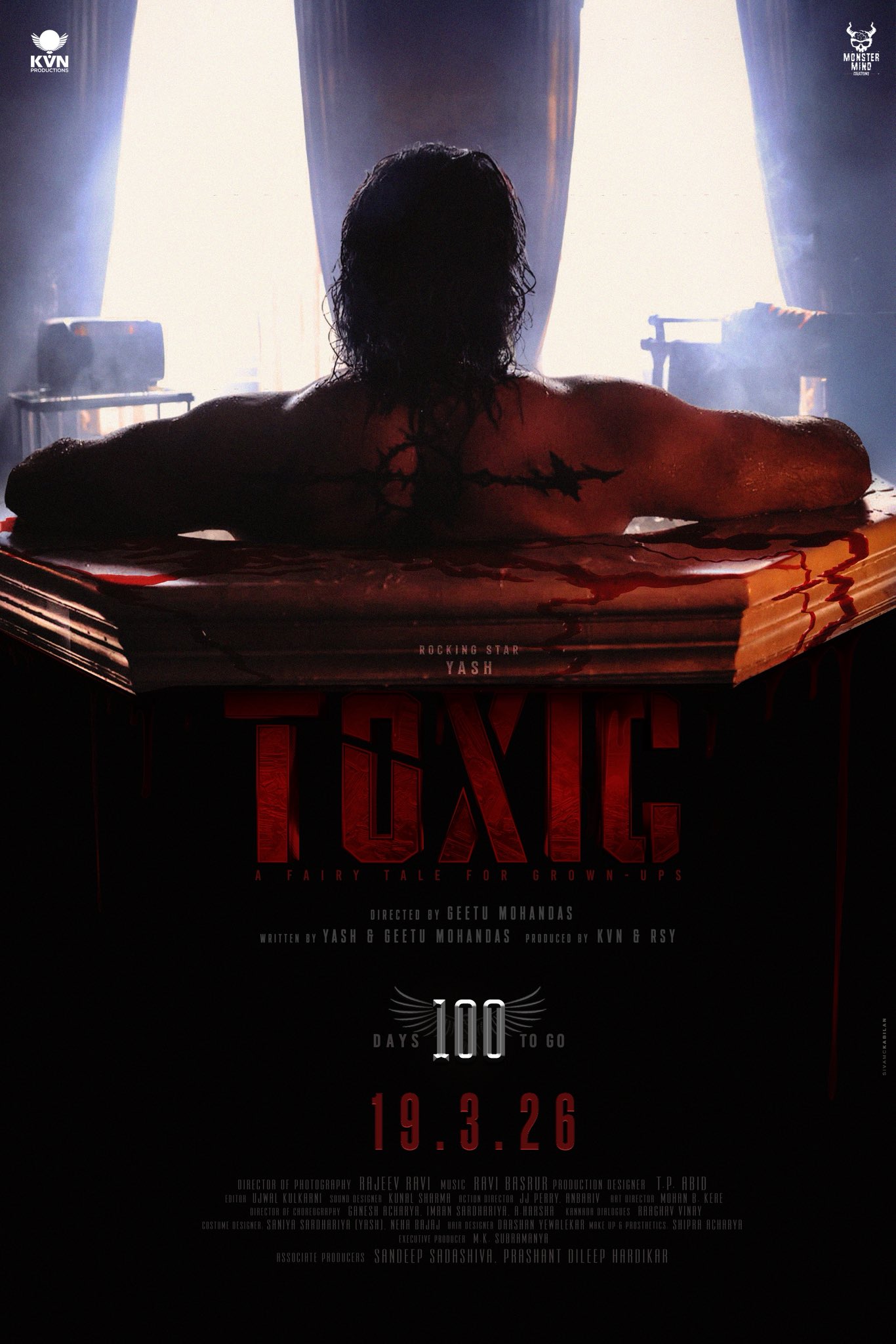 Yash’s Toxic Reveals Kiara Advani’s Intense First Look as Nadia | Kiara ...
