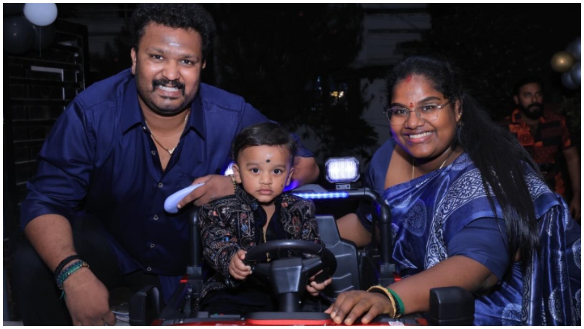 இந்திரஜா சங்கர் மகன் பிறந்த நாள்.. சூப்பரானா கொண்டாட்ட போட்டோஸ் ...