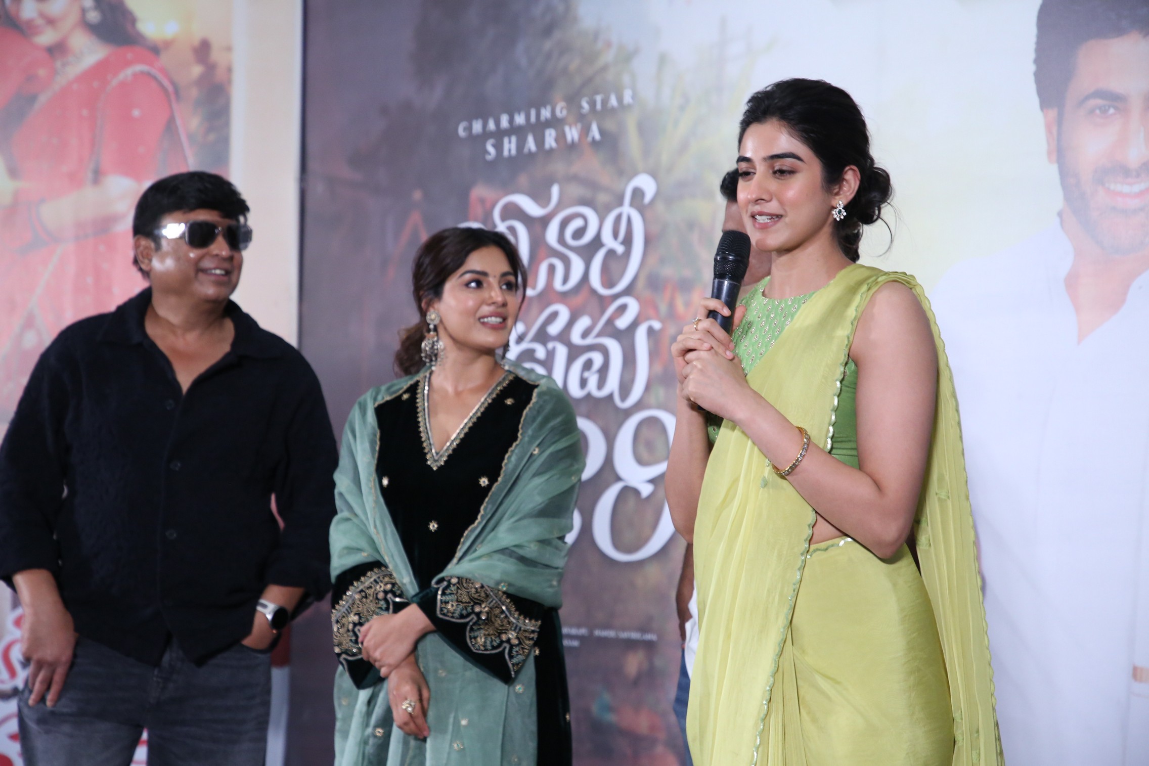 Nari Nari Naduma Murari Press Meet Stills Featuring Sharwanand ...