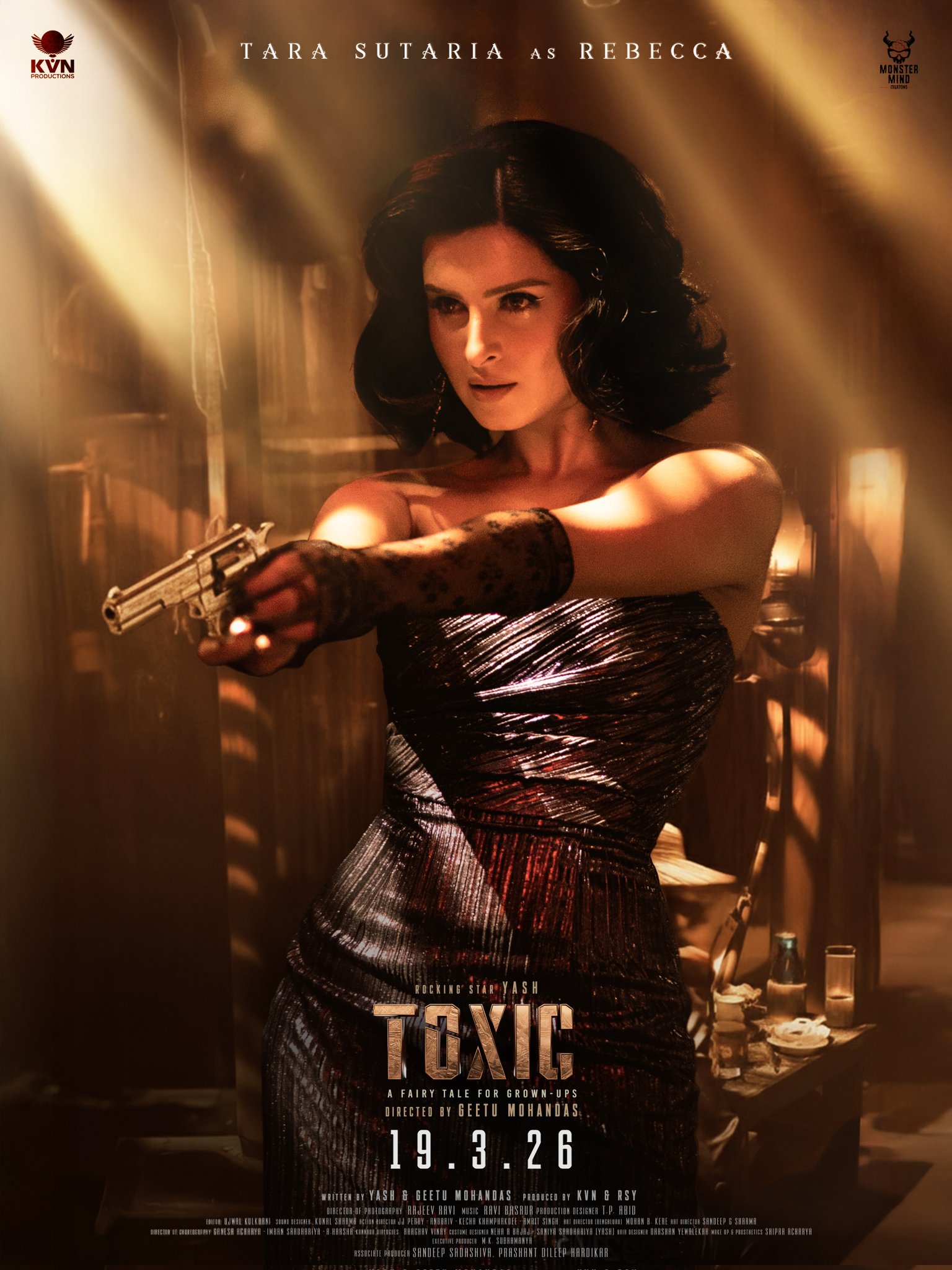Rukmini Vasanth Unveiled as Mellisa in Yash’s Toxic | Toxic Introduces ...