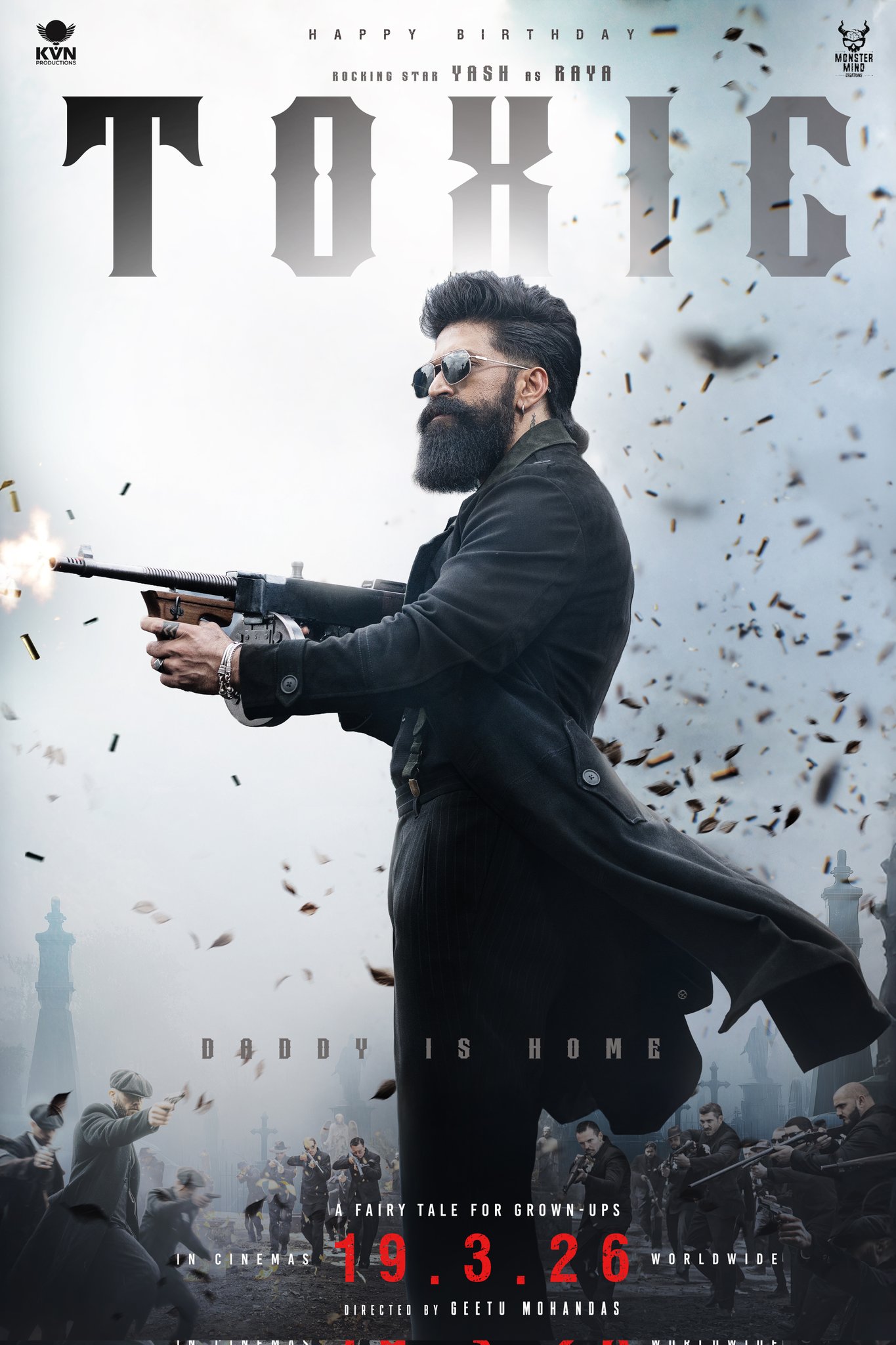 Toxic Teaser Out: Yash Introduced as Raya in Explosive Style | Yash’s ...