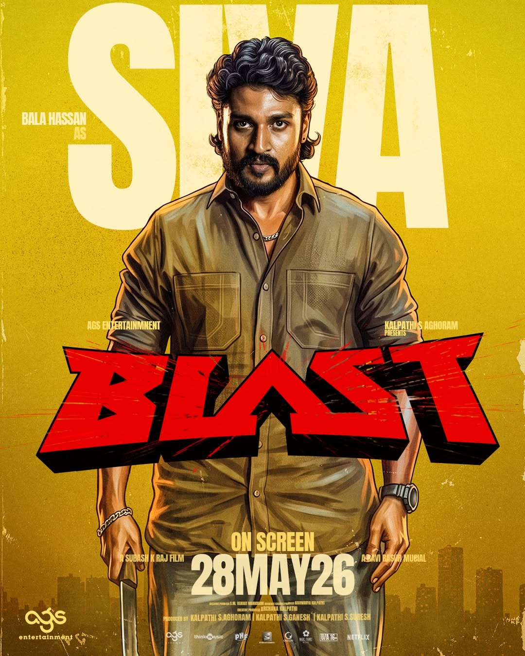 Blast Movie Poster & Photos | Blast Movie Location Pics | Blast Tamil ...
