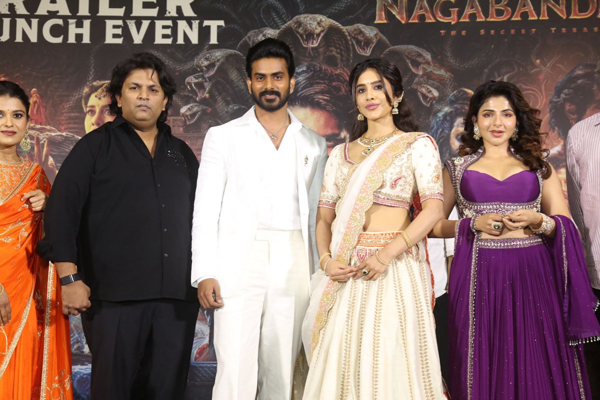 Nagabandham: విజువల్‌ వండర్‌గా ‘నాగబంధం’..సెంటర్ ఆఫ్ అట్రాక్షన్‌గా నభా ...