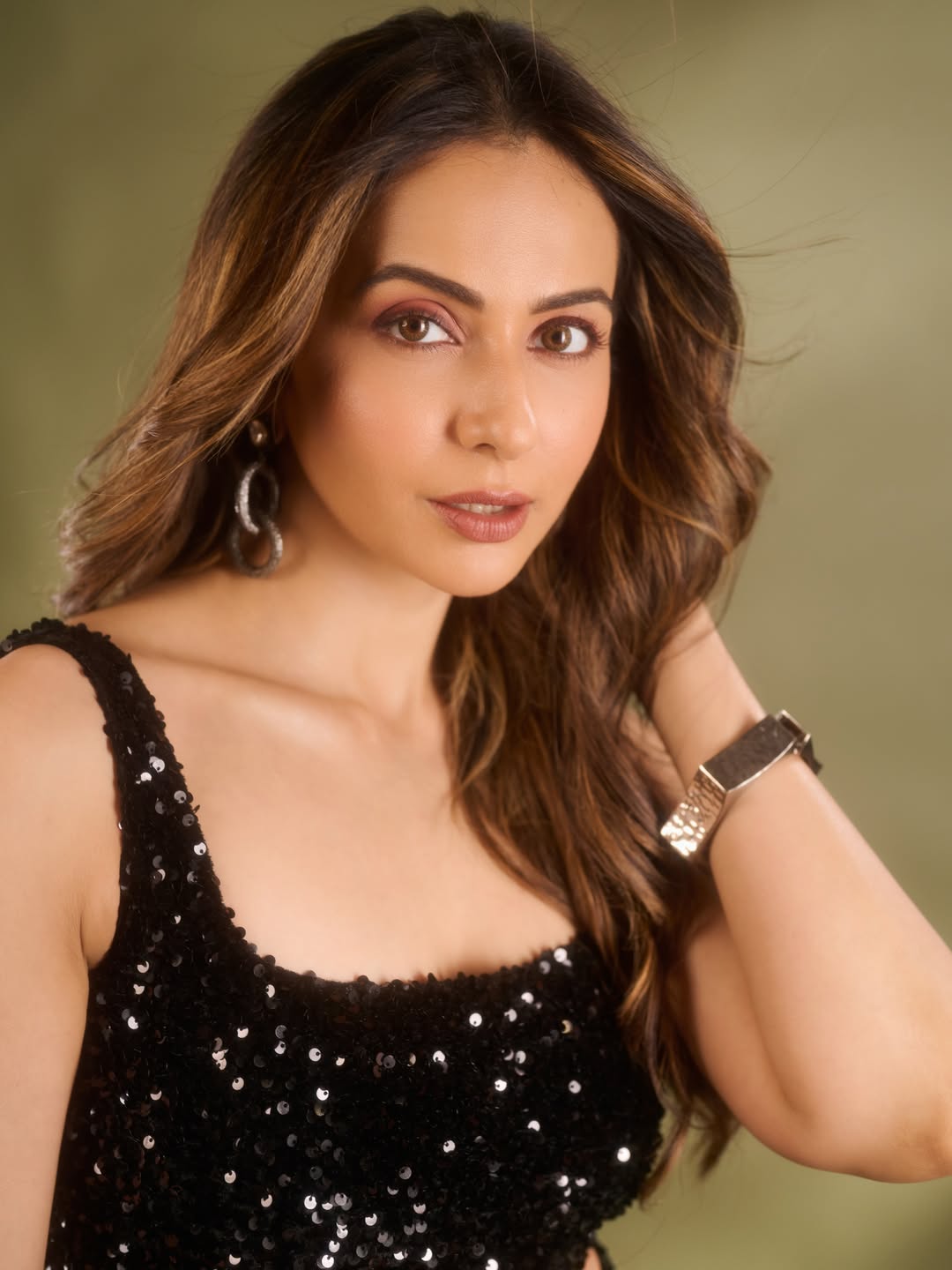 Rakul Preet Singh Fashion Look: Her Bold Black Sequin Co-Ord Set Wins ...