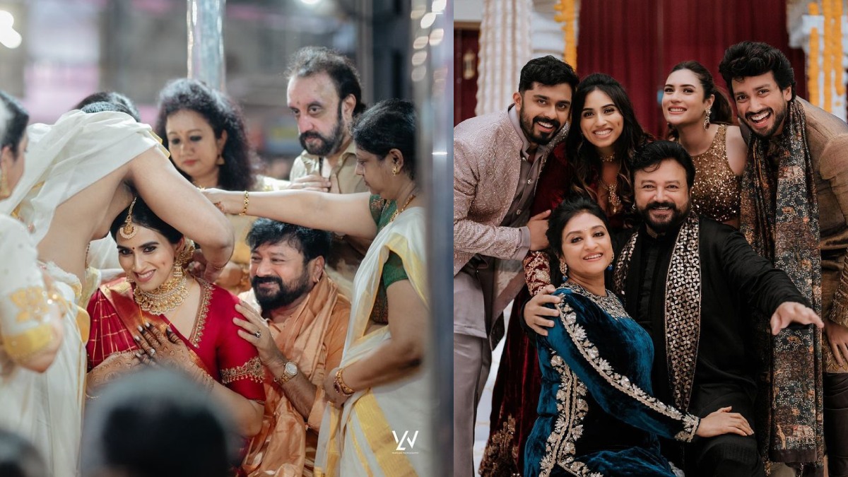 ஜெயராம் மகளுக்கு ஜாம் ஜாம் என நடந்த திருமணம்.. மாப்பிள்ளையும் பொண்ணும் ...