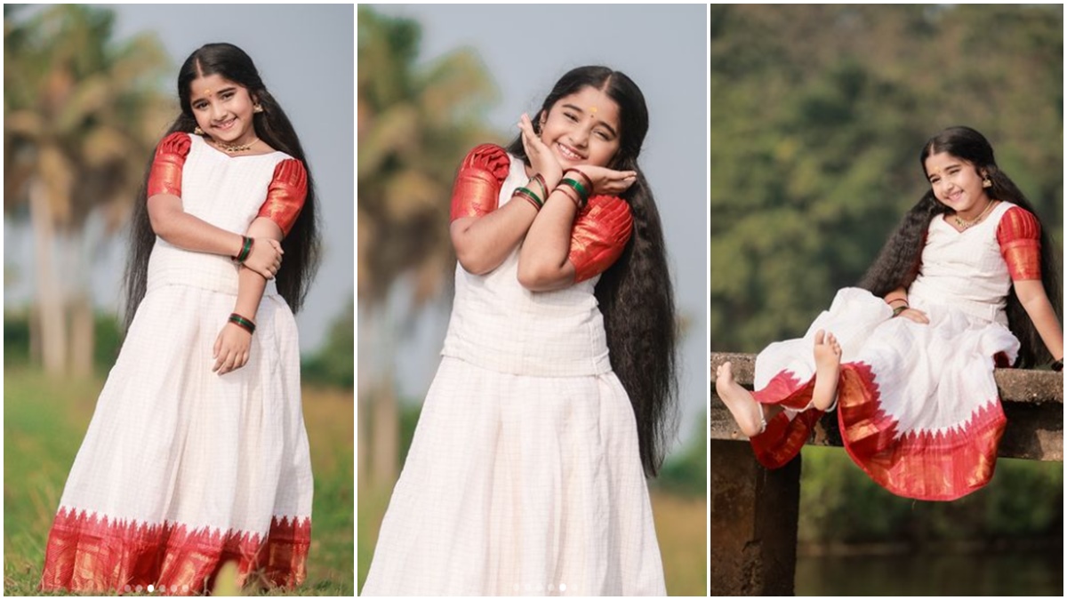 പണ്ട് സീരിയലില്‍ കണ്ട മുക്തയല്ലേ ഇത്? പട്ടു പാവാടയില്‍ അതീവ സുന്ദരിയായി കണ്മണിക്കുട്ടിയുടെ ...