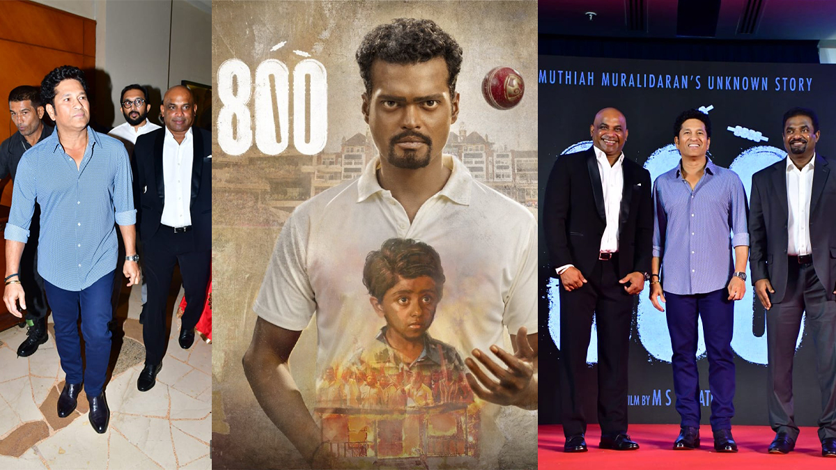 800 Trailer Launch: Sachin Tendulkar Graces the Trailer Launch the Film ...