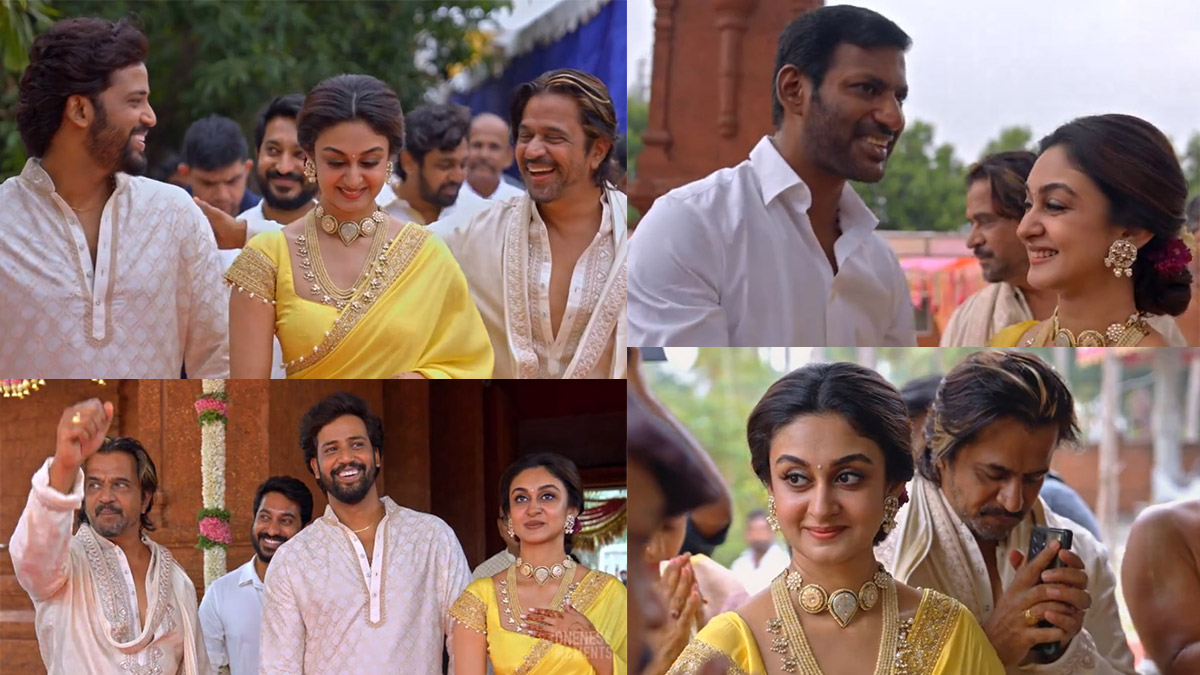 Actor Arjun Sarja's Daughter Aishwarya Announces Engagement to Actor ...