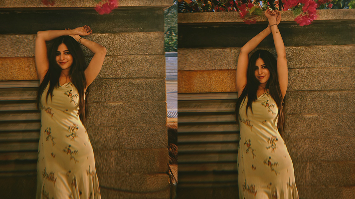 Actress Niveditha Gowda’s Stunning Floral Photoshoot - Filmibeat