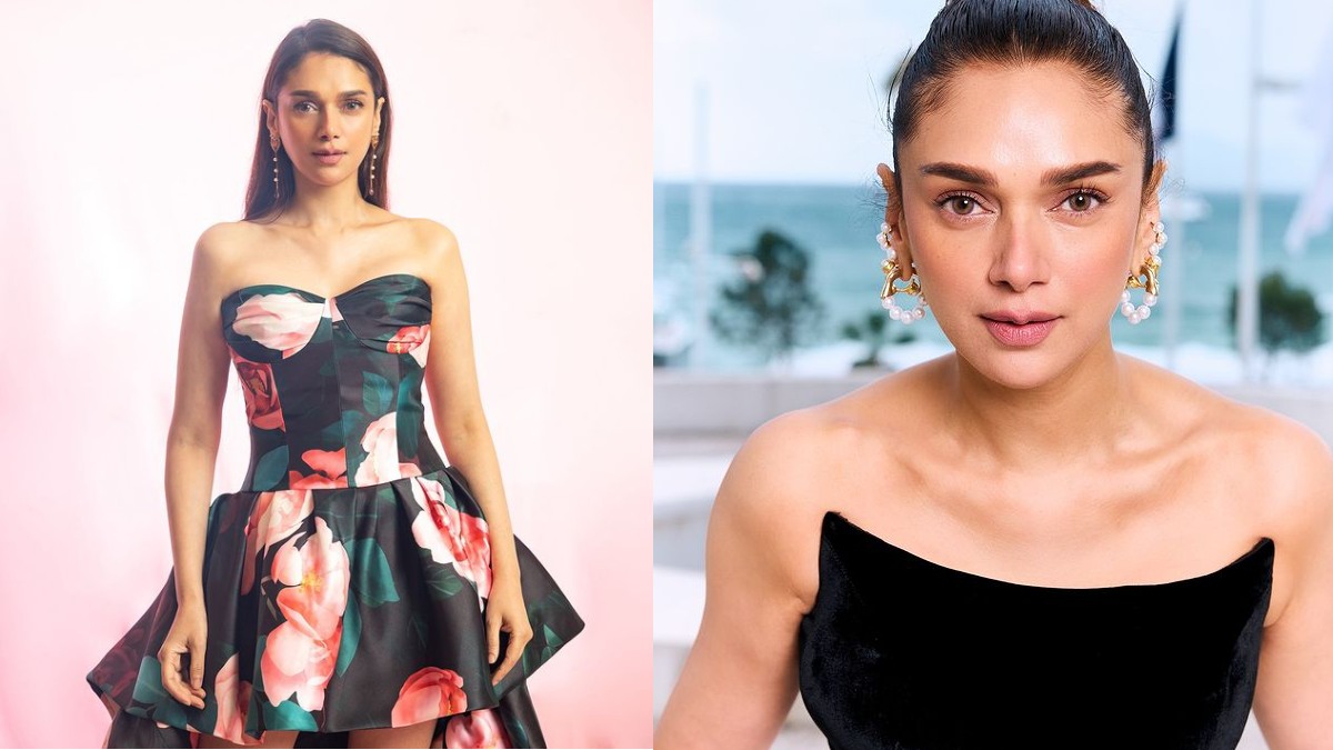 இவ்ளோ குட்டி டிரெஸ்ஸா?.. அதிதி ராவை பார்த்து அசந்துப்போன ஃபேன்ஸ் ...