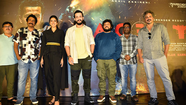 Agent Movie Teaser Launch Event Stills - Filmibeat