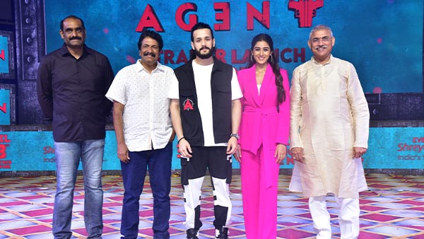 Agent Movie Trailer Launch Event - Filmibeat