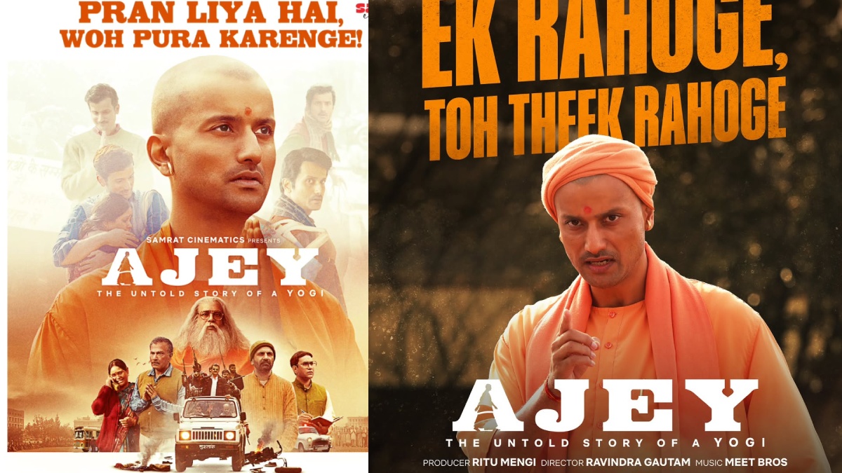 Ajey: The Untold Story Of The Yogi Movie Poster & Photos | Ajey: The ...