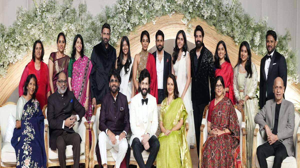 Akhil Akkineni- Zainab’s Wedding Reception: సింగిల్ ఫ్రేమ్‌లో అక్కినేని ...