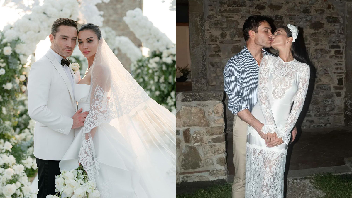 Amy Jackson-Ed Westwick Wedding Photos, Amy Jackson Instagram, Amy Jackson-Ed Westwick First ...