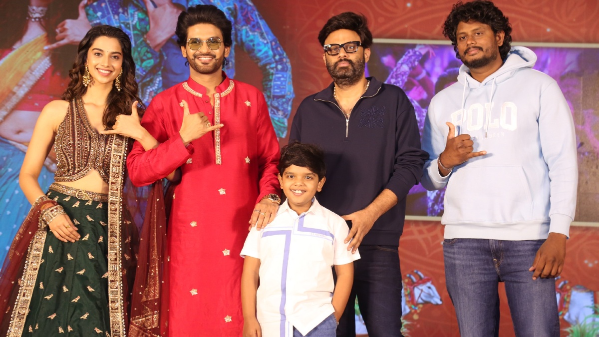 Anaganaga Oka Raju Pre Release Press Meet Stills | Naveen Polishetty ...