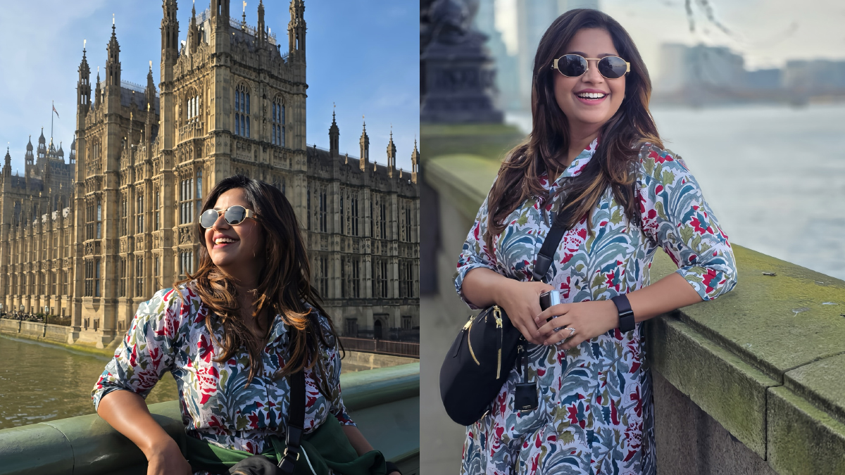 Anchor Anushree's Fun-Filled London Vacation Highlights - Filmibeat