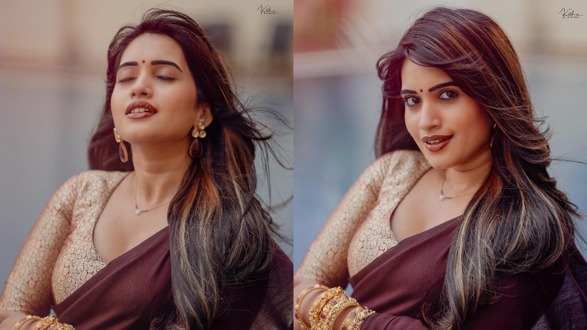 Sravanthi Chokarapu: చీరలో అందాలు ఒలకబోస్తున్న యాంకర్ స్రవంతి (ఫొటోలు ...