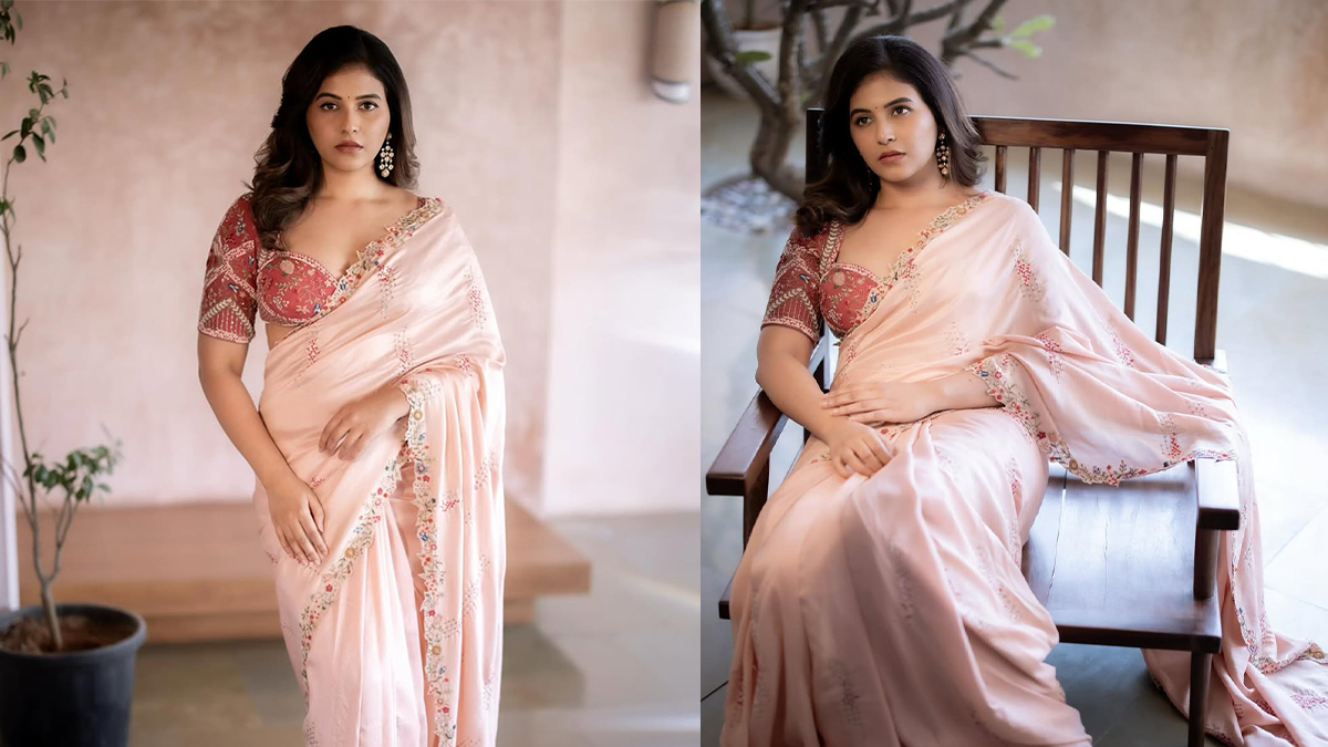 Anjali’s Elegant Saree Look: Graceful Fashion with a Modern Twist ...