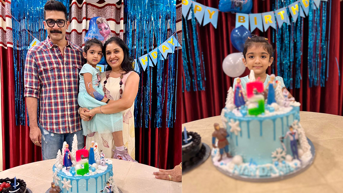 Anu Prabhakar Mukherjee Daughter Nandana 5th Birthday Celebration - Filmibeat