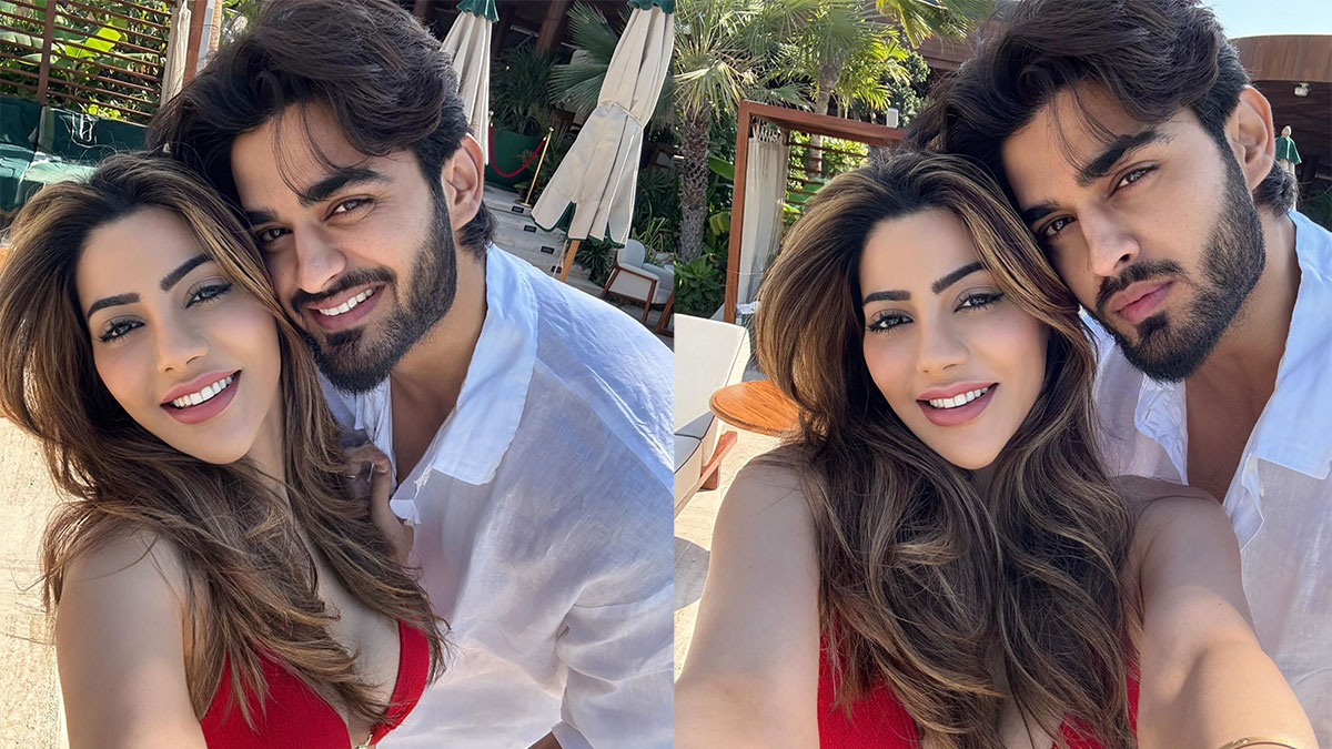 Arbaz Patel And Nikki Tamboli Enjoy Perfect Beach Vibes In Dubai ...