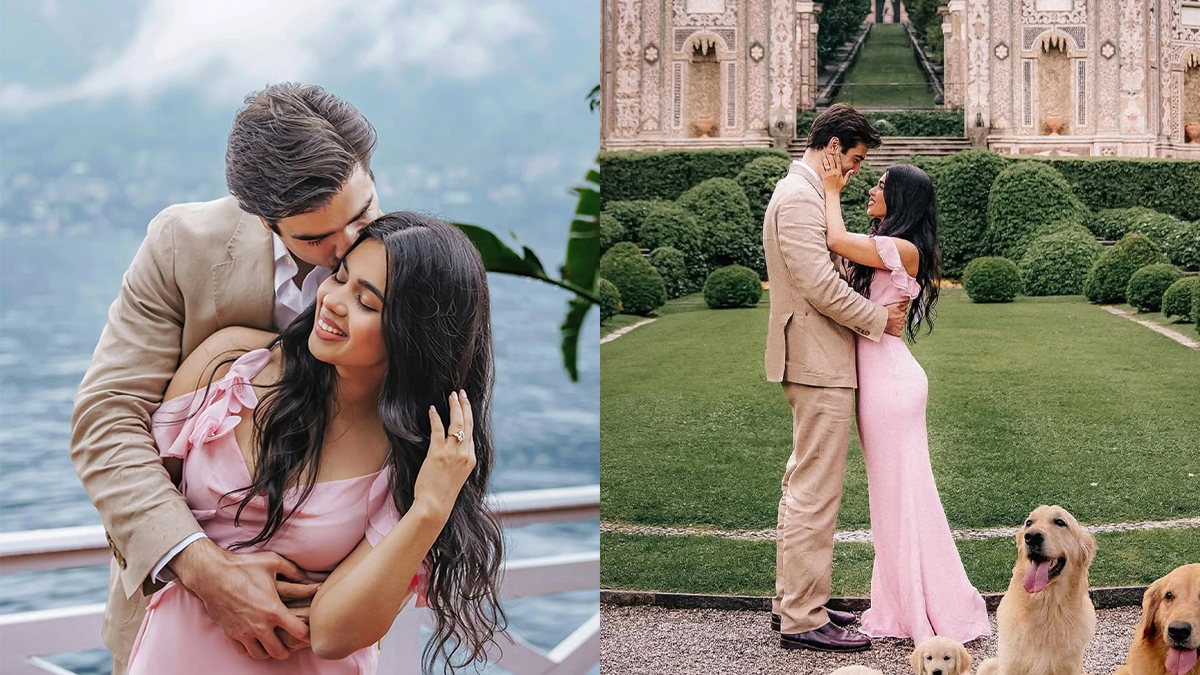 Arjun Sarja’s Second Daughter Anjana Arjun Gets Engaged in a Stunning ...