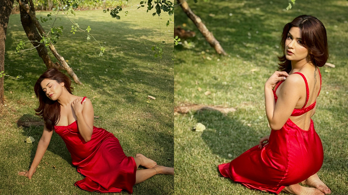 Avneet Kaur Turns Up The Heat In Fiery Red Glam; SEE PICS - Filmibeat