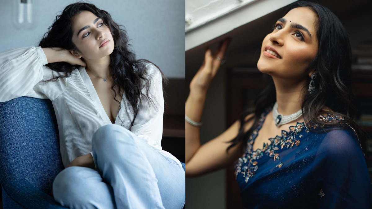 ಟ್ರೆಡಿಷನಲ್ ಲುಕ್ ಕೊಟ್ಟರು ಚೆಂದ.. ಮಾಡರ್ನ್ ಲುಕ್‌ನಲ್ಲೂ ಅಂದ ರಕ್ಷ್ಮಿಣಿ ವಸಂತ್ ...