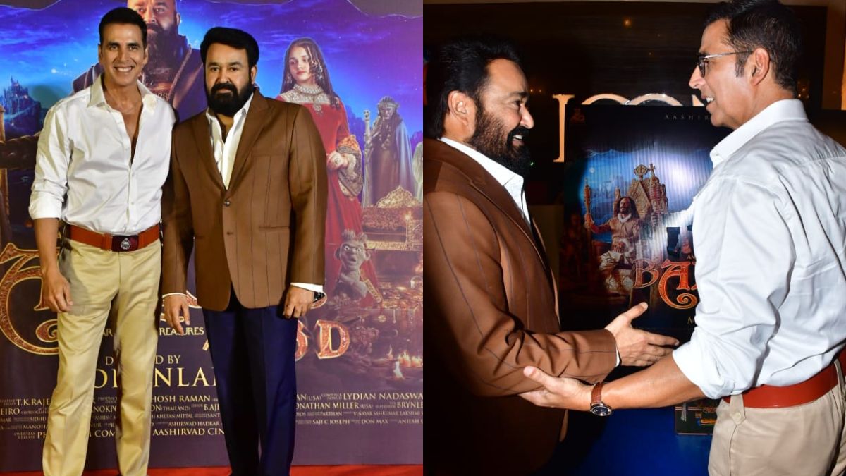 Barroz Trailer Launch: Mohanlal, Akshay Kumar Make Dashing Entry At The ...