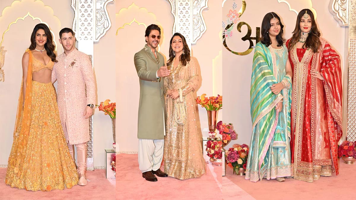 Bollywood Superstar At Anant Ambani And Radhika Merchant Wedding In ...